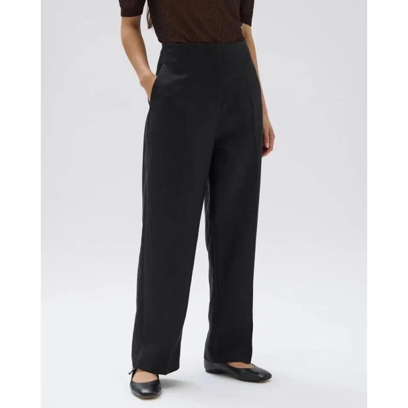 Assembly Label Liza Linen Pant - Black