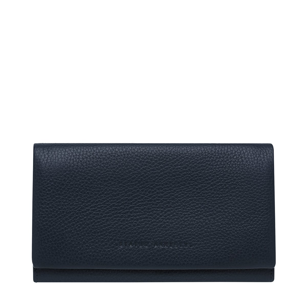 Status Anxiety Nevermind Wallet - Navy Blue