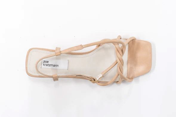 Zoe Kratzmann Preen Heel - Biscuit – Eclectic House